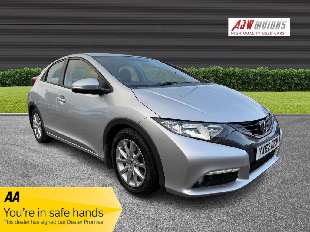 SOLD - Used HONDA CIVIC 2012 Silver in Attenborough, Nottinghamshire ...