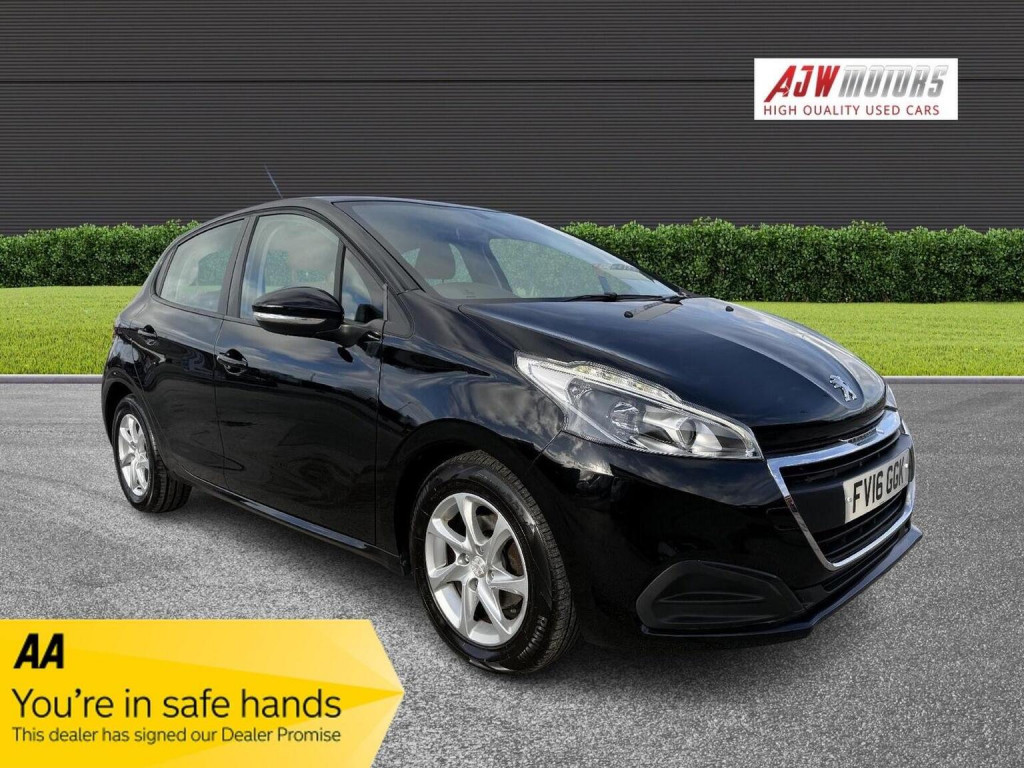 SOLD - Used PEUGEOT 208 2016 Black in Attenborough, Nottinghamshire ...